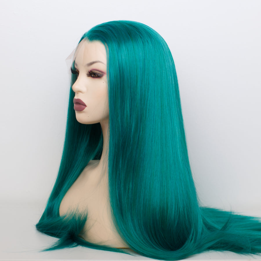 Stacking duo - Vivid Kingfisher Teal – Hows Your Head Wigs